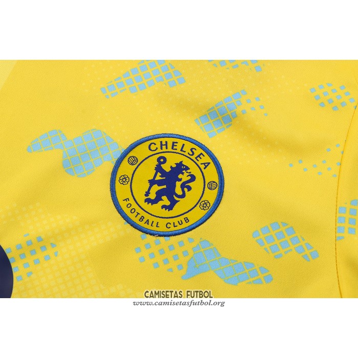 Camiseta de Entrenamiento Chelsea 2022/2023 Amarillo