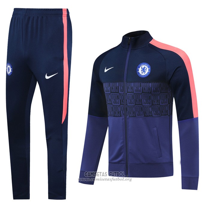 Chandal de Chaqueta del Chelsea 2020/2021 Azul
